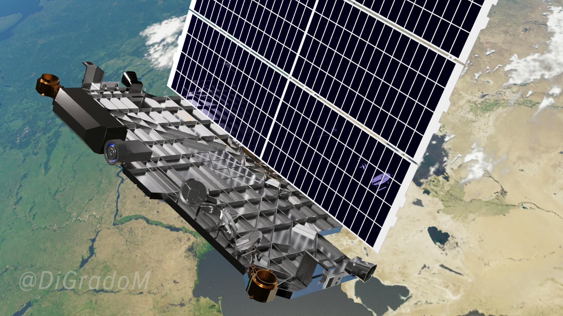 I made a high fidelity reconstruction of a Starlink Satellite! | Scrolller