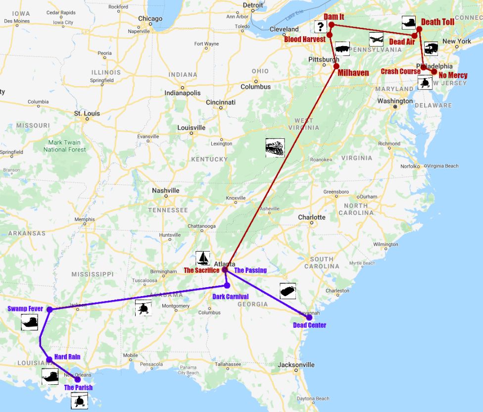 I made a more detailed version of the game's canon locations | Scrolller