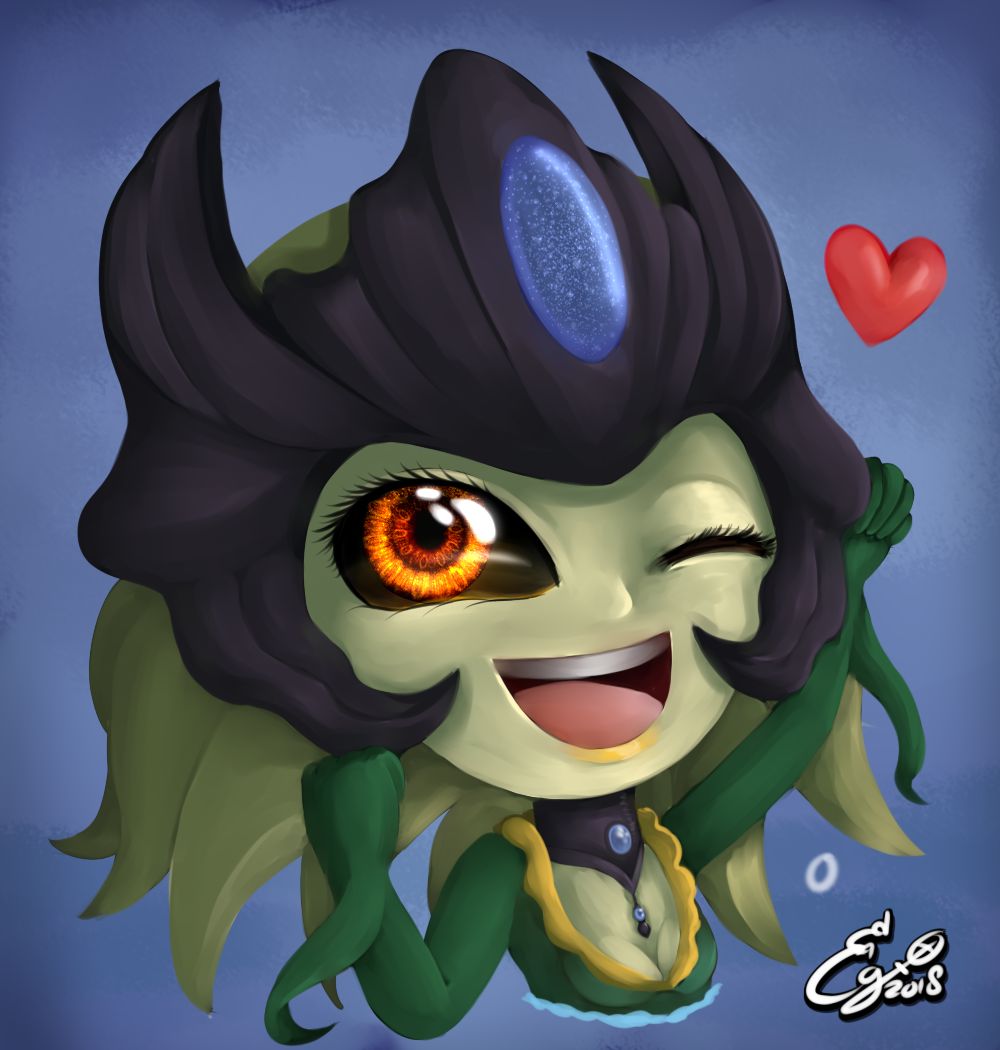 I made a nami emote but painted it [fanart] | Scrolller