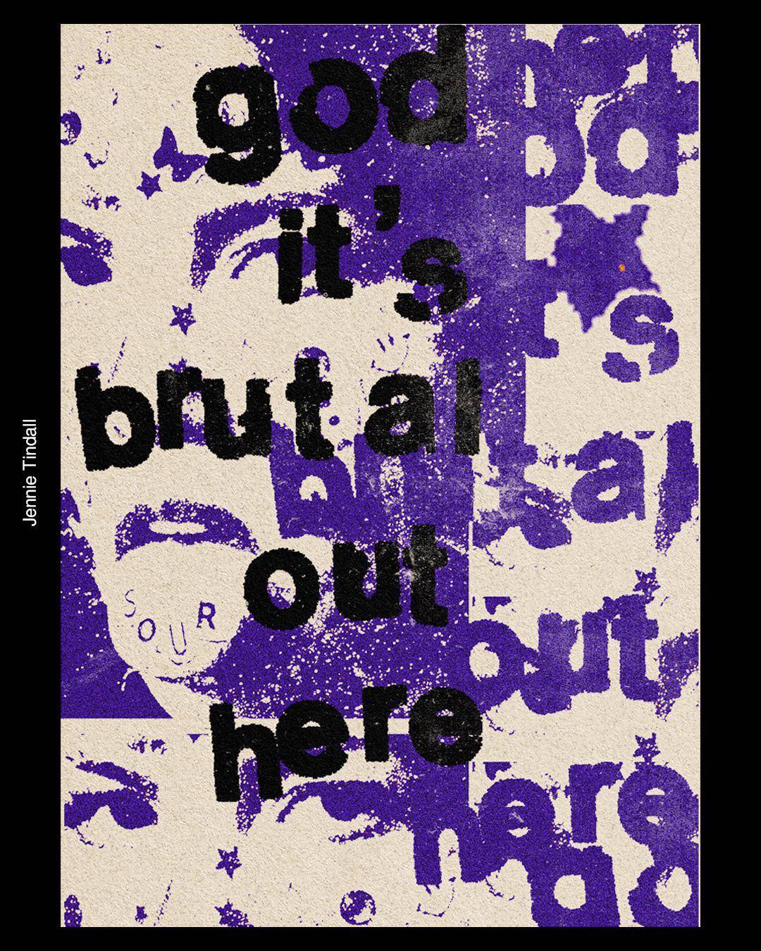 I made a poster for brutal 💜 | Scrolller