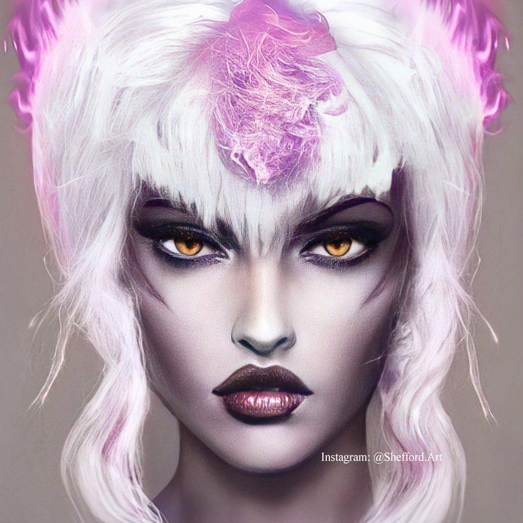 I made a Realistic Evelynn using Artbreeder and Photoshop 🤍 | Scrolller