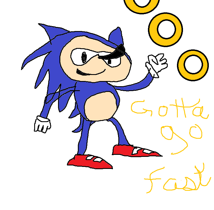 i made a sanic 4 u guys | Scrolller