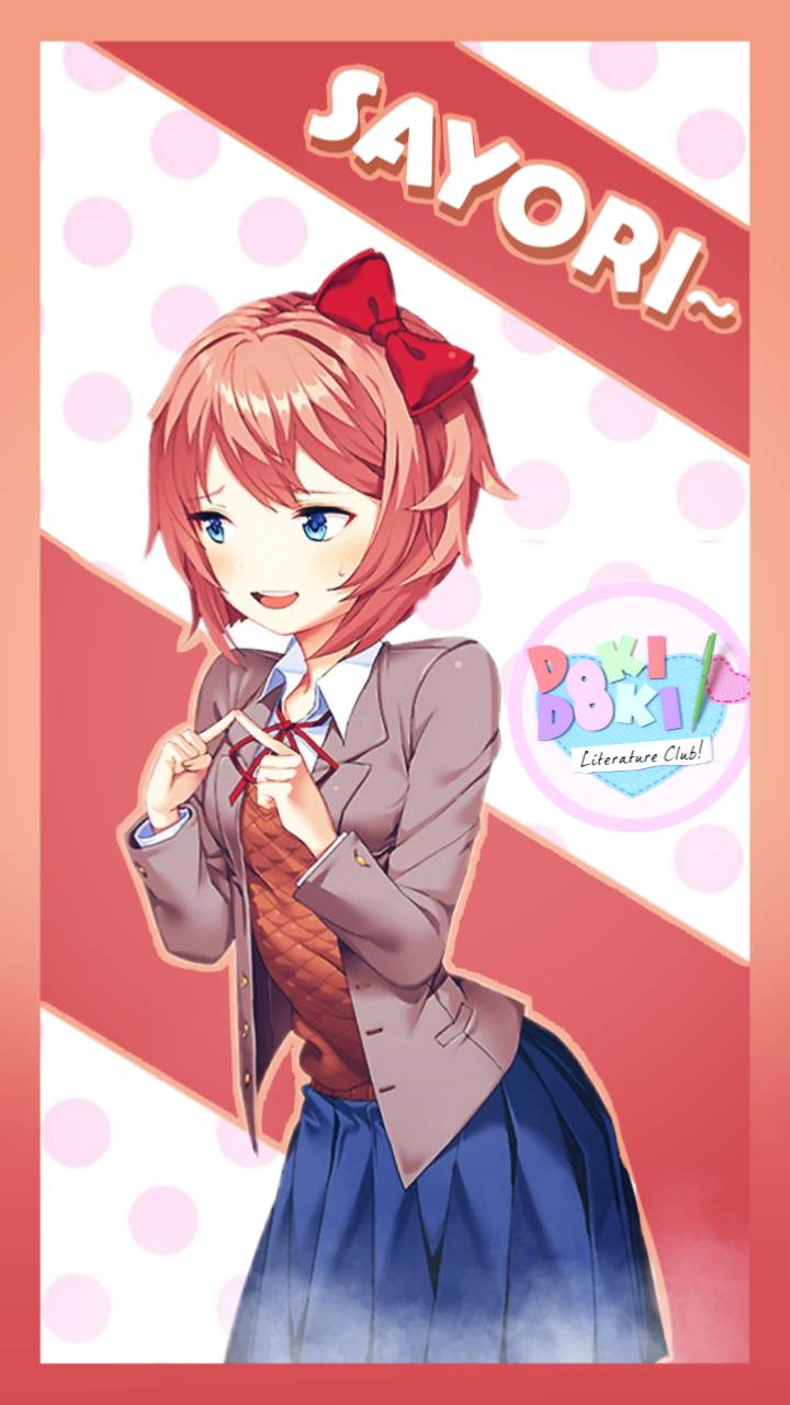 I made a Sayori wallpaper | Scrolller