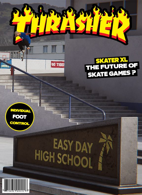 I made a Thrasher cover for SkaterXL | Scrolller