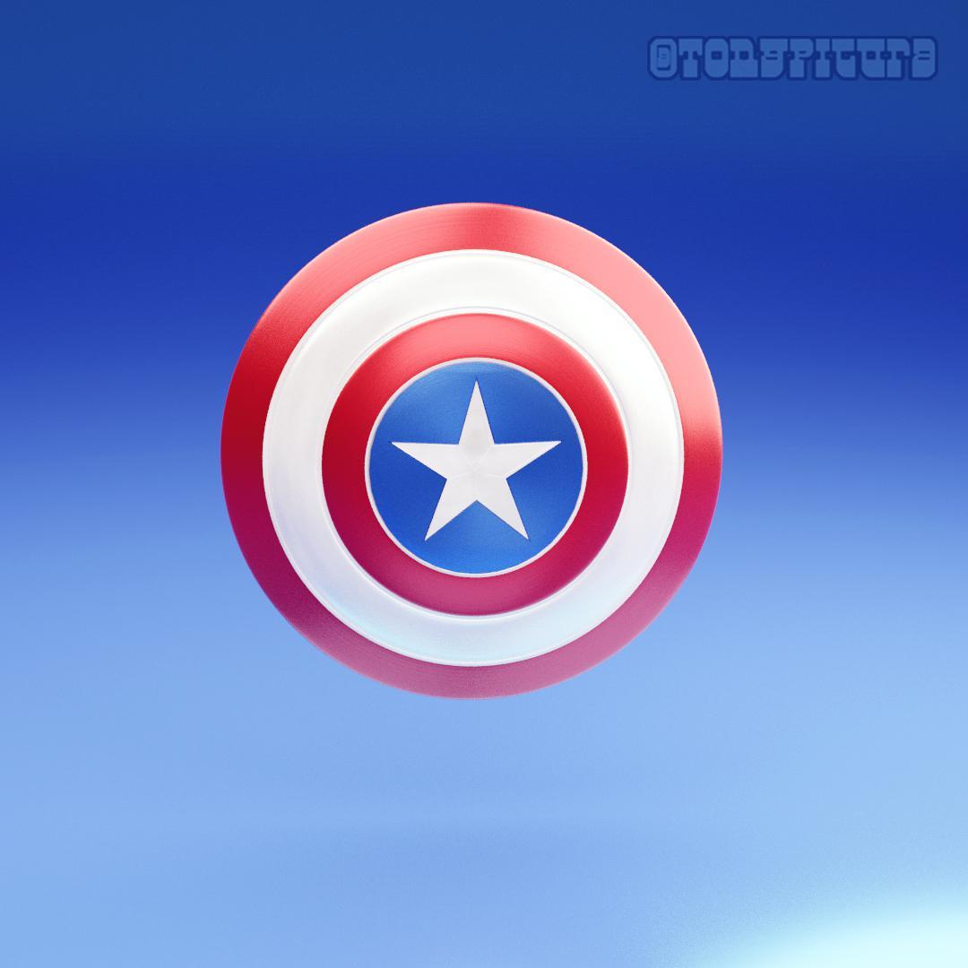 I made Captain America's shield on Blender | Scrolller