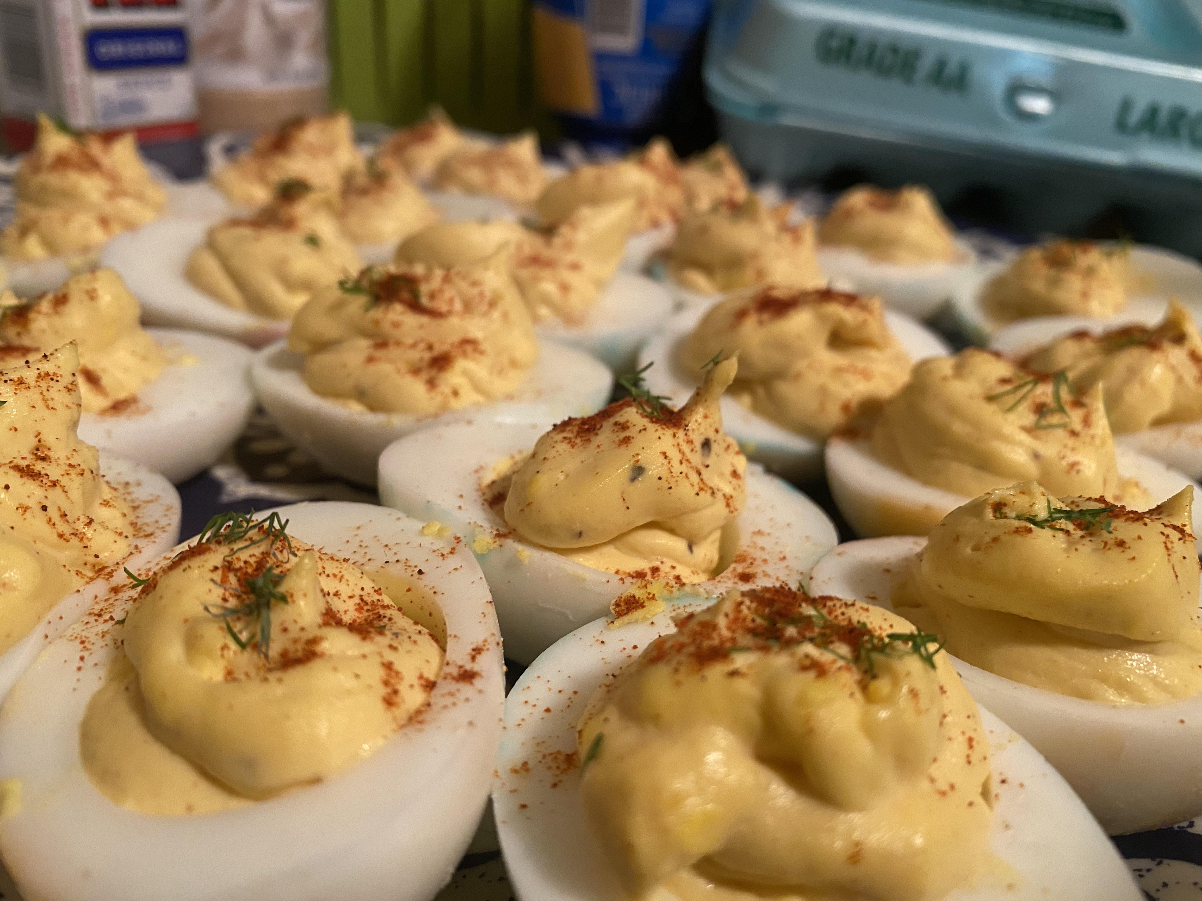 I made deviled eggs. | Scrolller