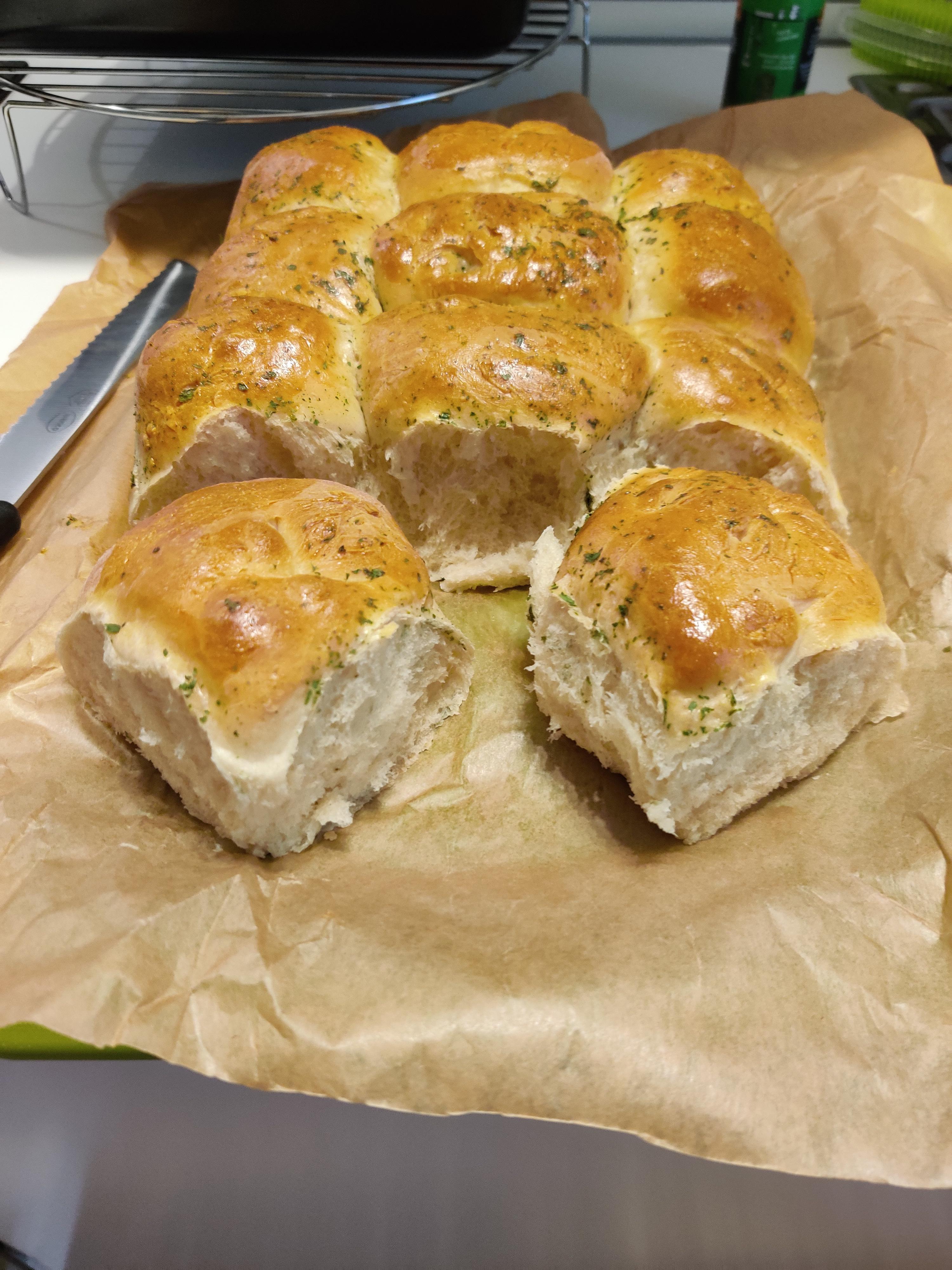 I made Garlic bread. | Scrolller