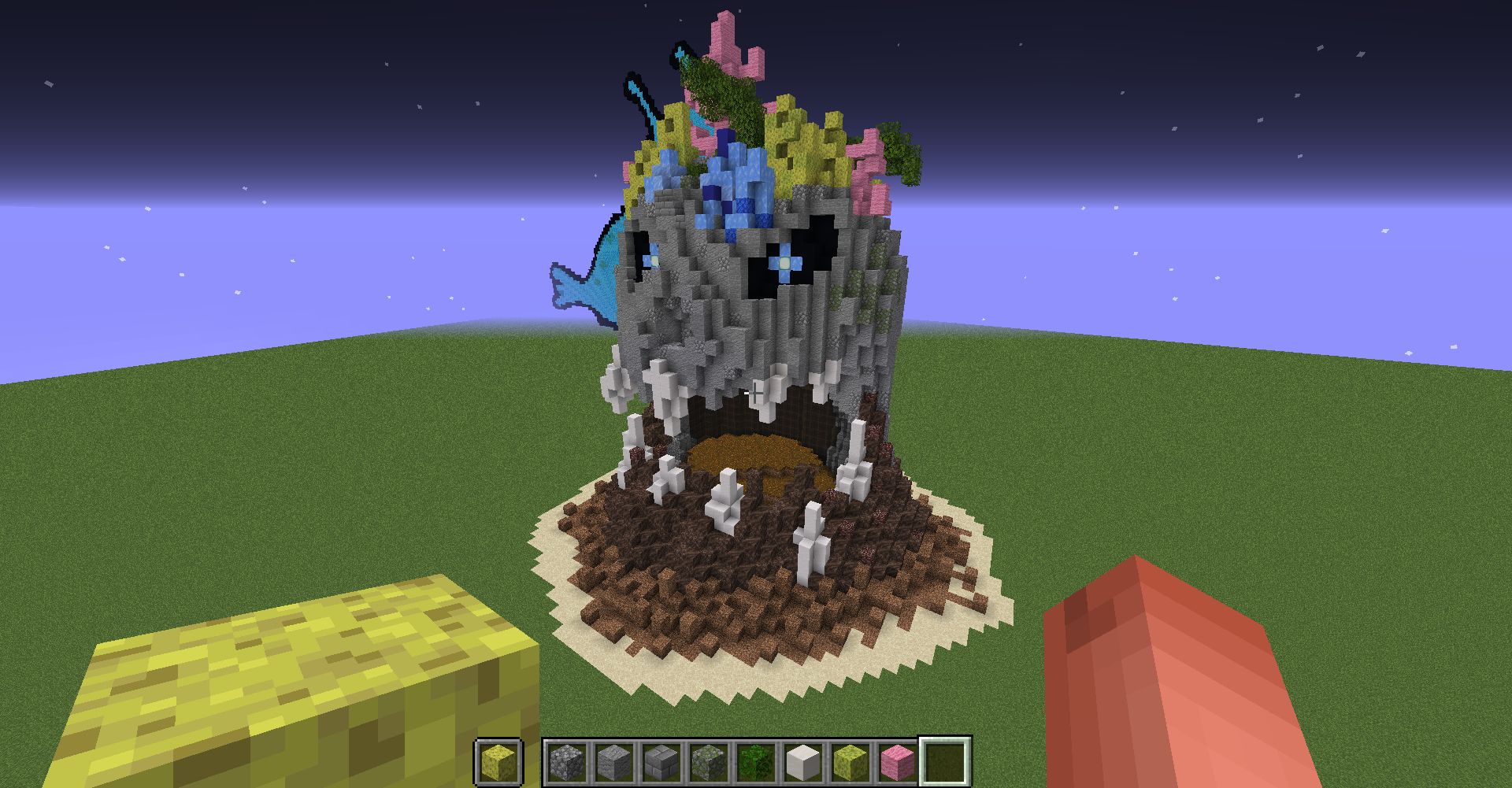 I made Poseidon in minecraft | Scrolller