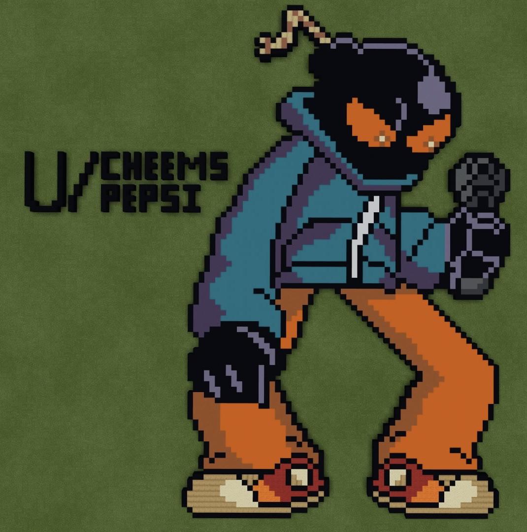 I made some whitty pixel art with my friend on minecraft | Scrolller