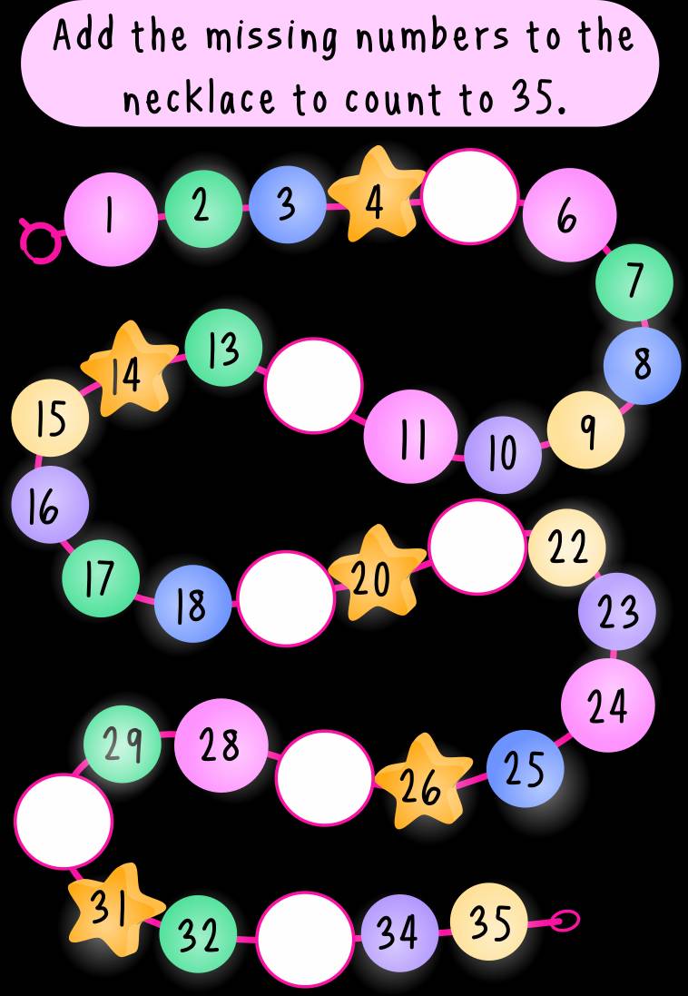 I Made This Writing Numbers To 35 Worksheet For My Daughter Link To