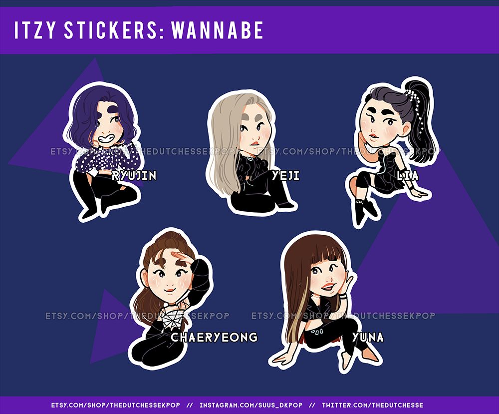 I made Wanna Be ere sticker designs! | Scrolller