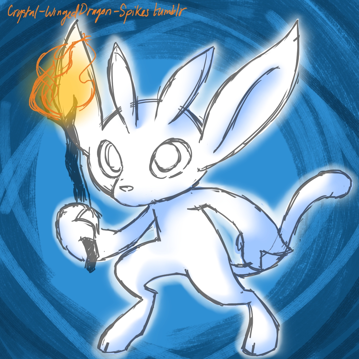 I make a quick drawing of Ori | Scrolller
