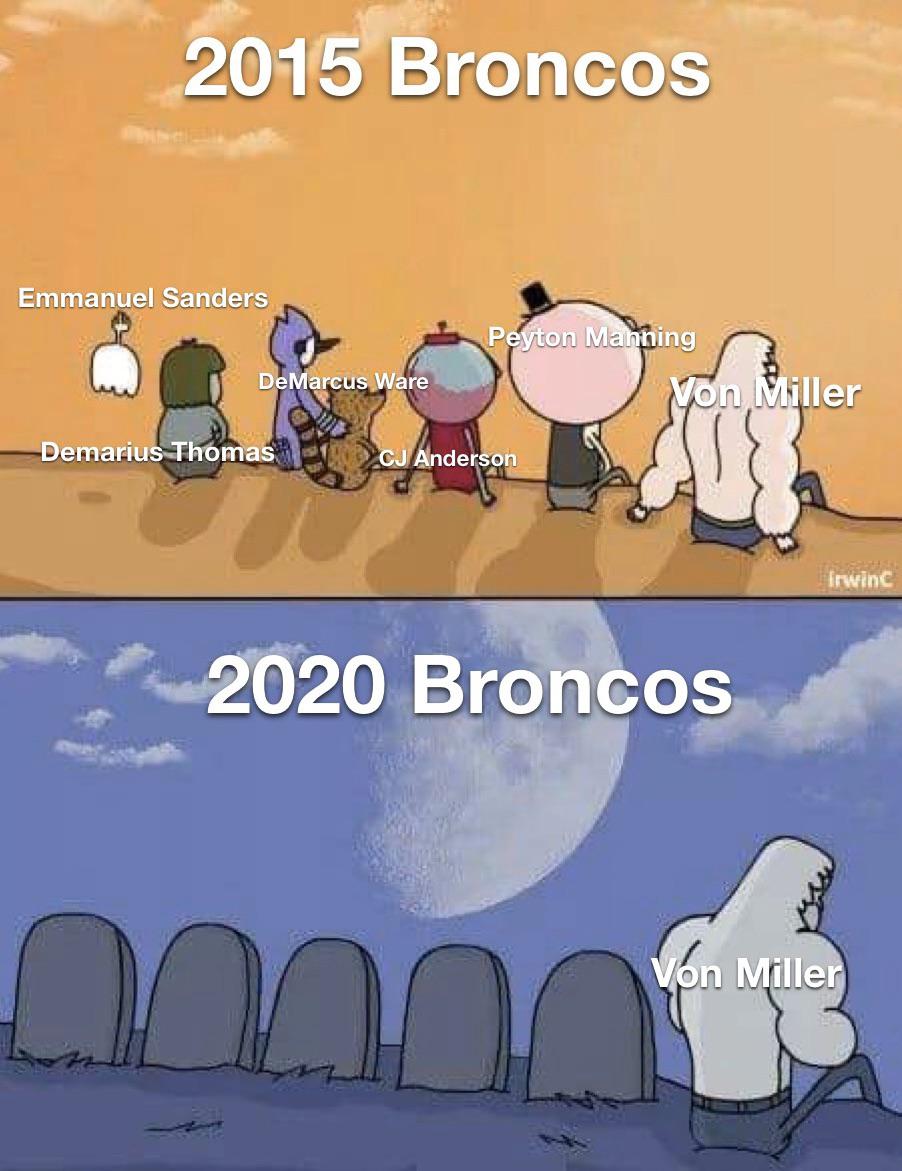 I miss the old squad, Go Broncos | Scrolller