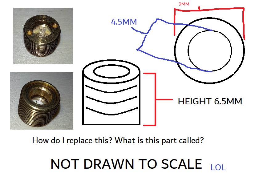 I need help identifying the name of this part and where to find one | Scrolller