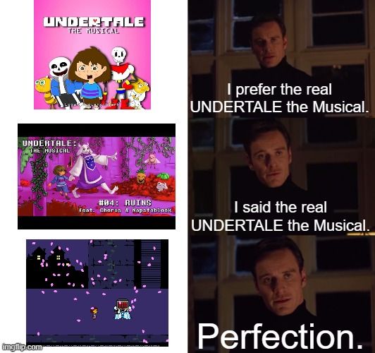 I prefer the real Undertale the Musical. | Scrolller