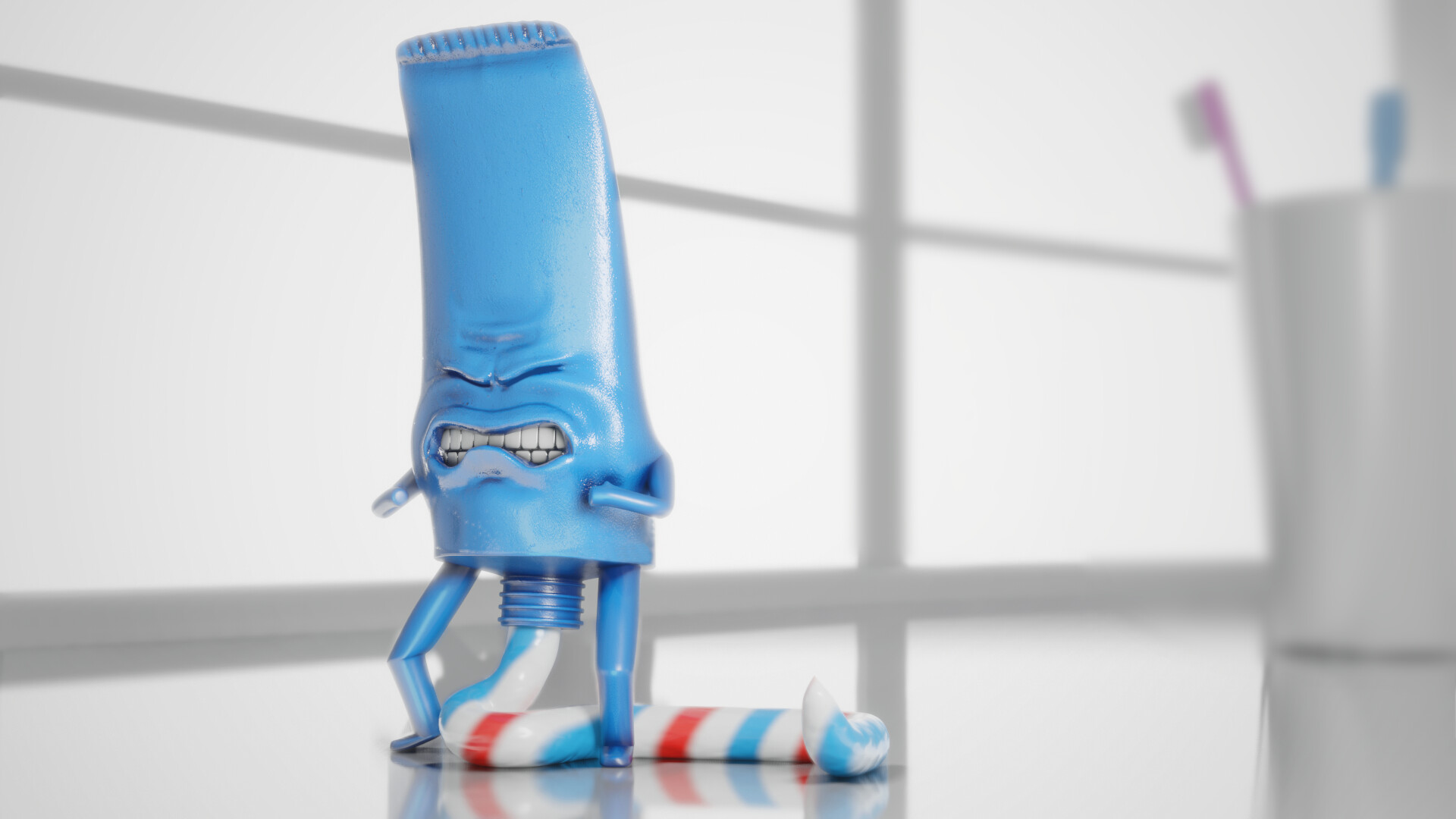 I recreated the Shitting Toothpaste meme | Scrolller
