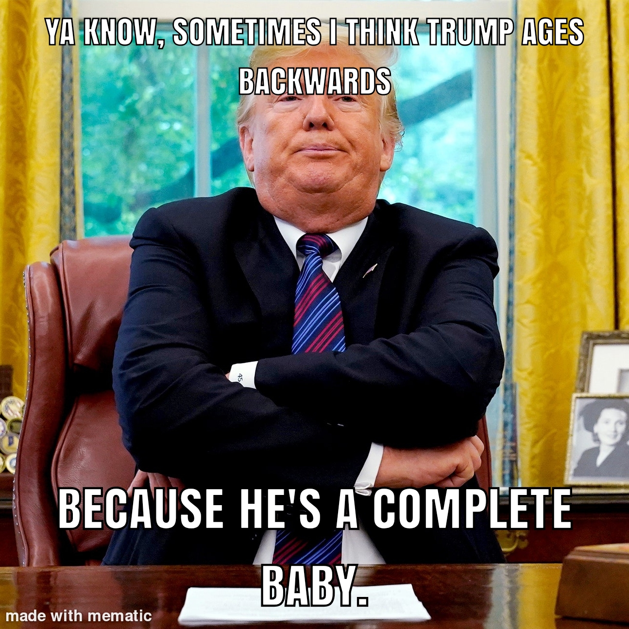 I seriously think he does | Scrolller