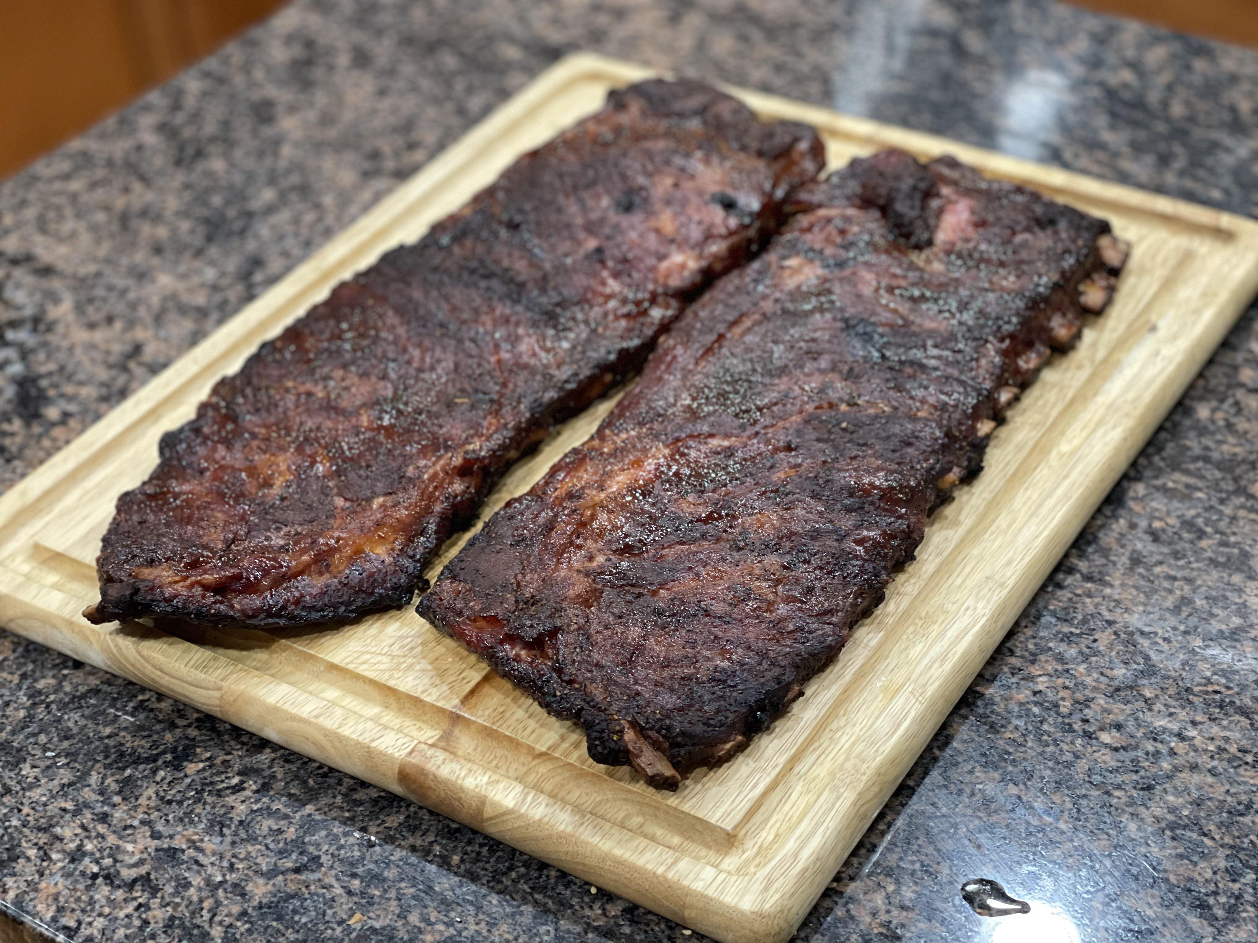 I smoked ribs for first time | Scrolller
