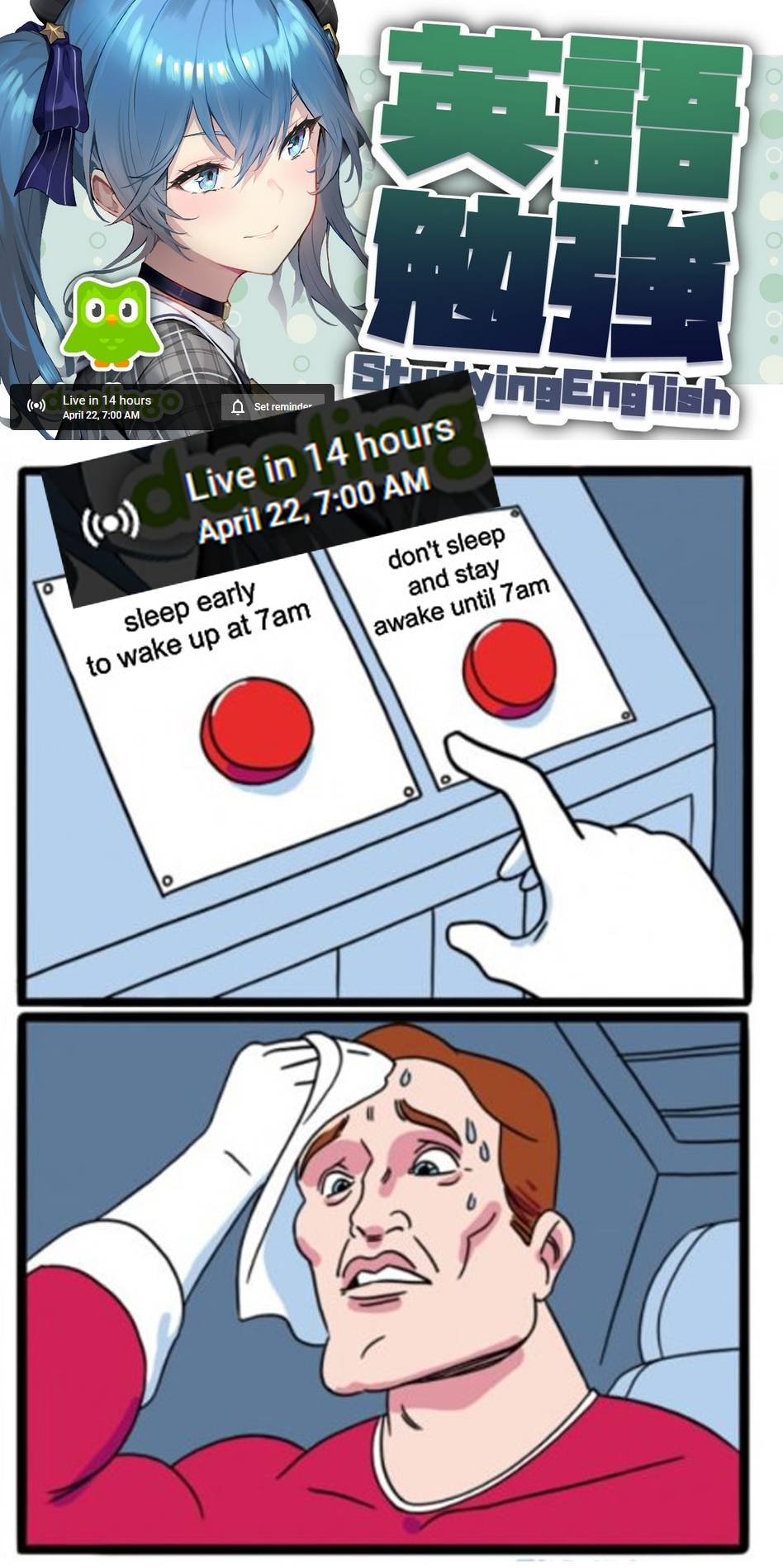 I think waking up early might be harder | Scrolller