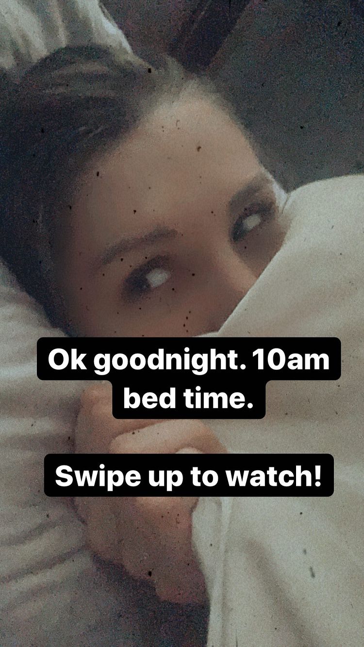 I thought. I would watch her sleep :( | Scrolller