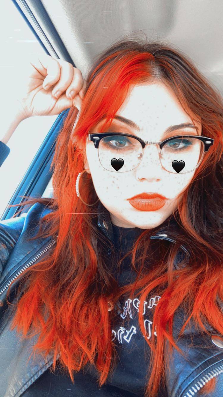 I thought this filter was cute... feeling hangry 😡😡😡 | Scrolller