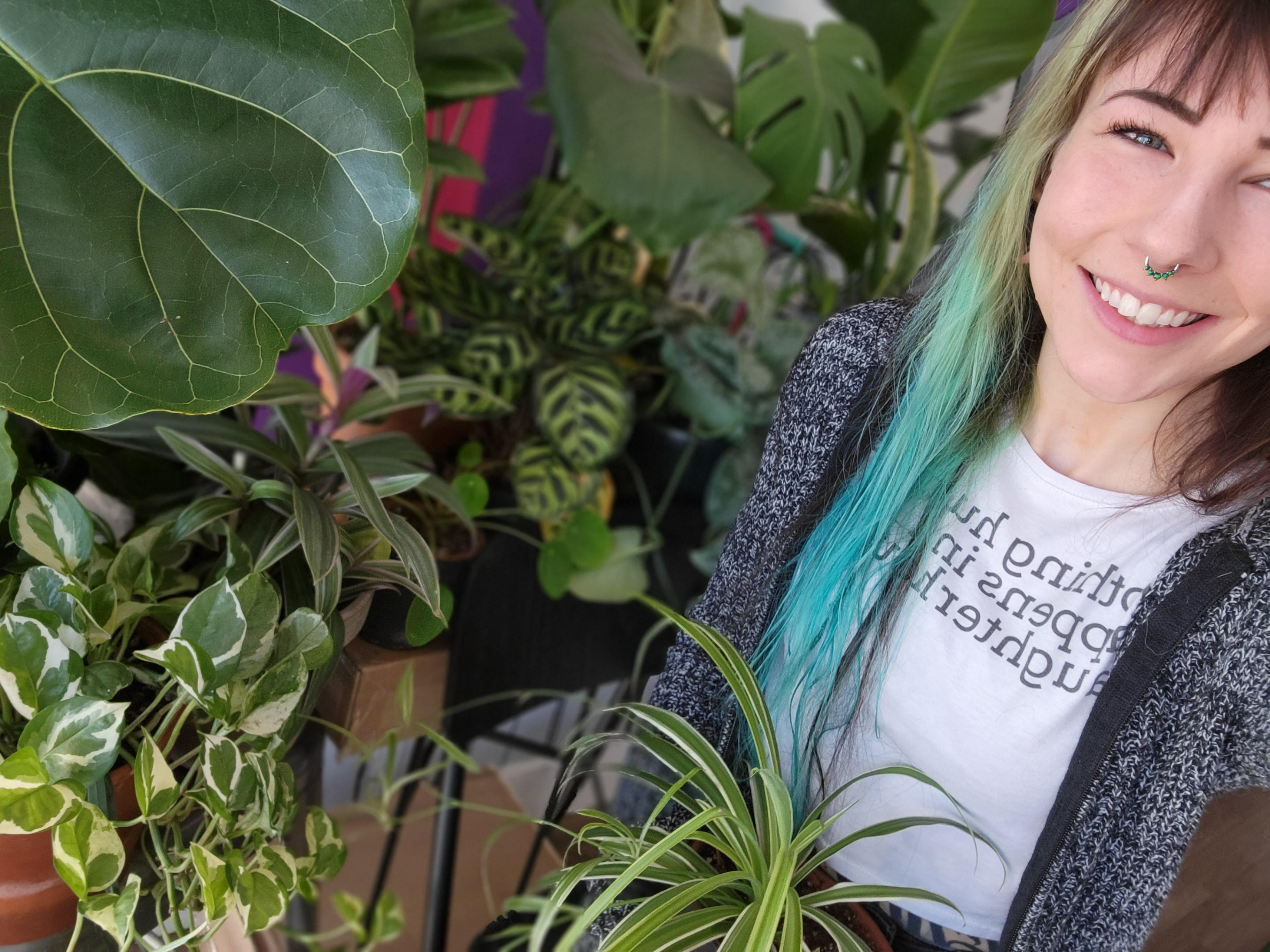 I took a family photo with my plants today. | Scrolller