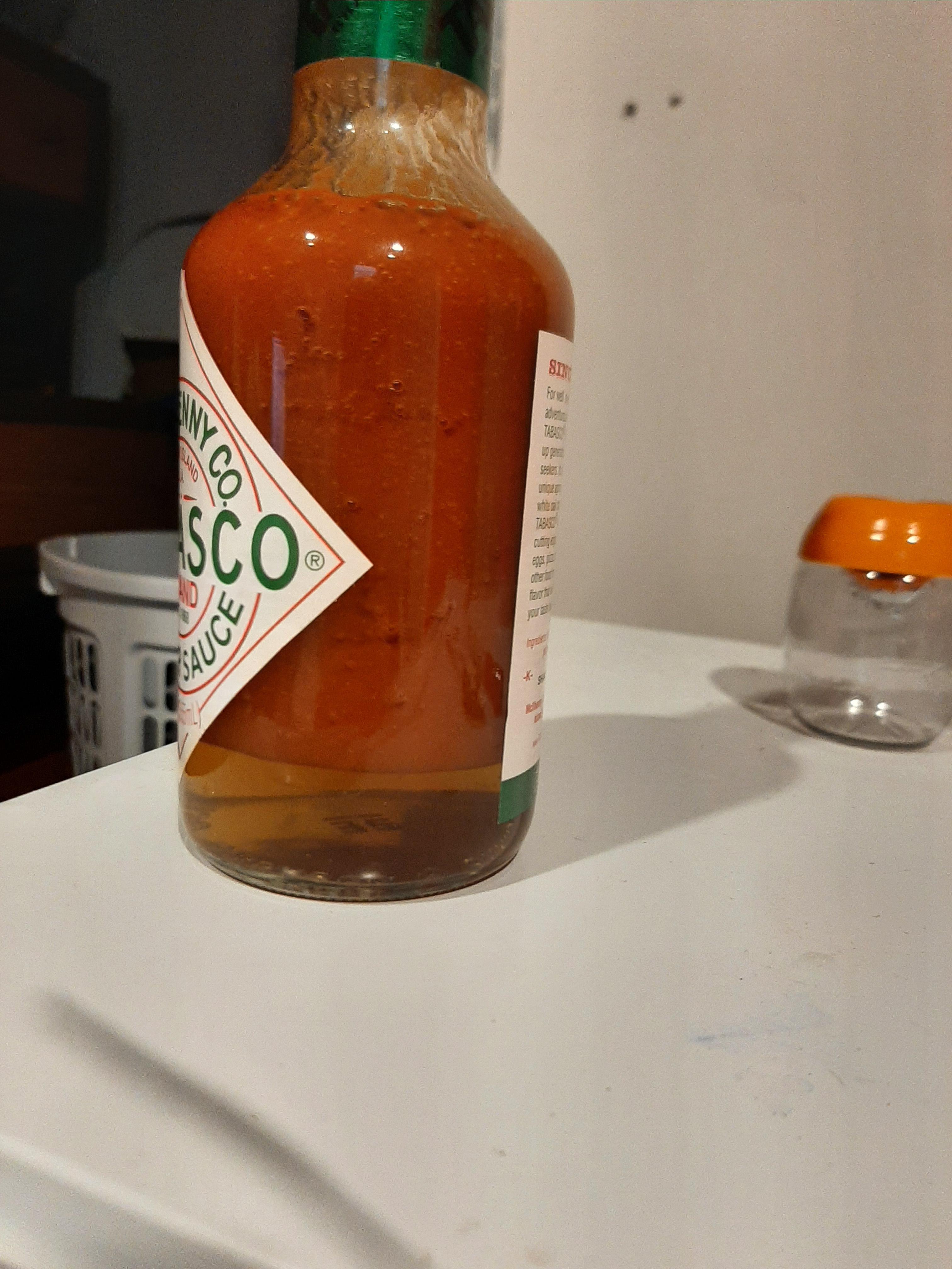 I took my Tabasco out of the fridge for 24 hours | Scrolller
