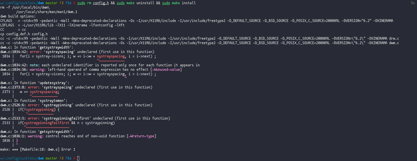 I tried to apply the systray patch but... | Scrolller