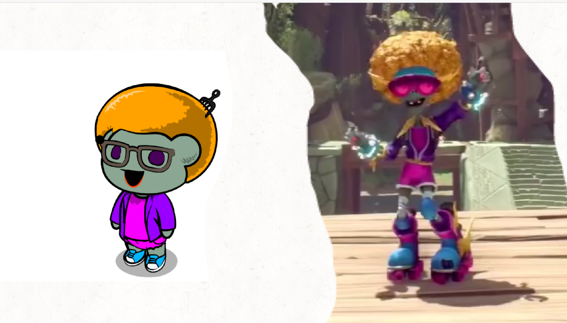 I tried to be my favorite character from pvz bfn I tried my best tho what do you think? | Scrolller
