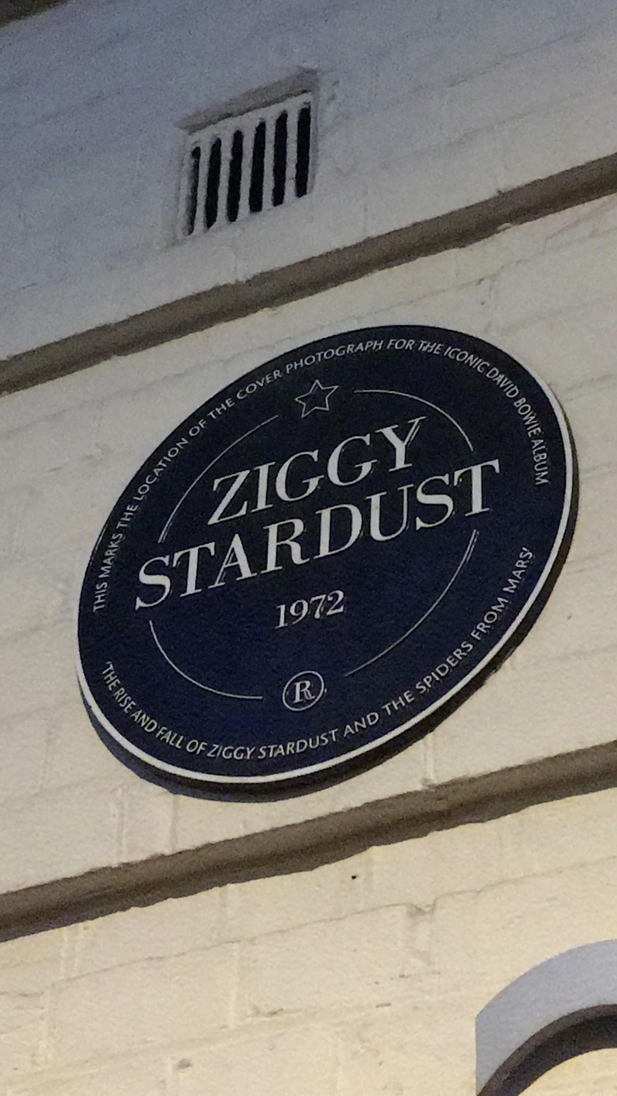 I visited the iconic spot of the Ziggy Stardust cover | Scrolller