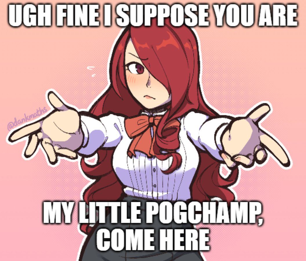 I wanna be Mitsuru's pogchamp! | Scrolller
