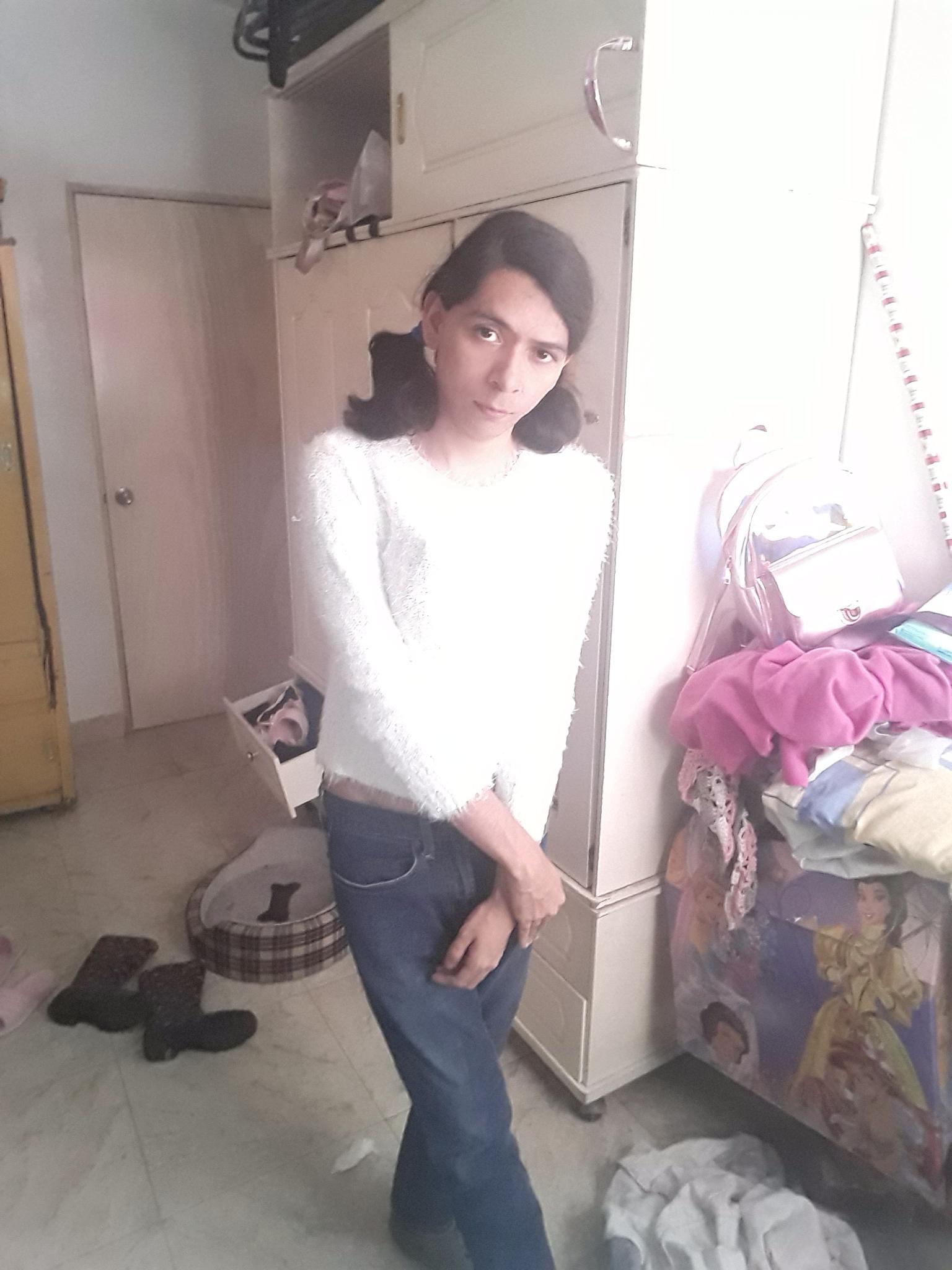 I wanna hide all traces of masculinity | Scrolller