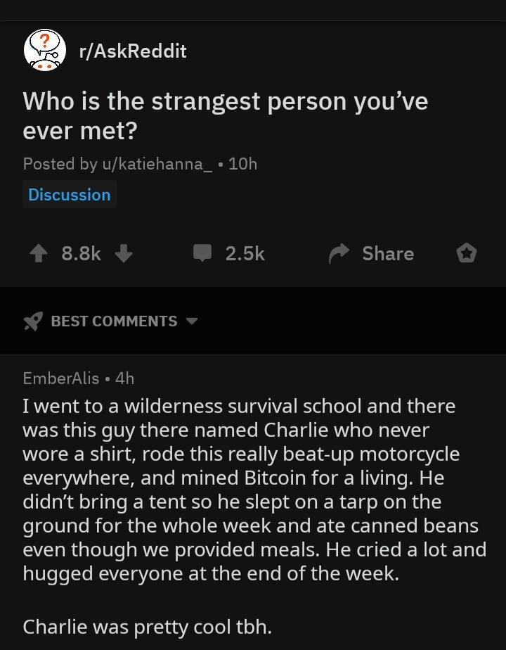 I want an explanation dammit. | Scrolller