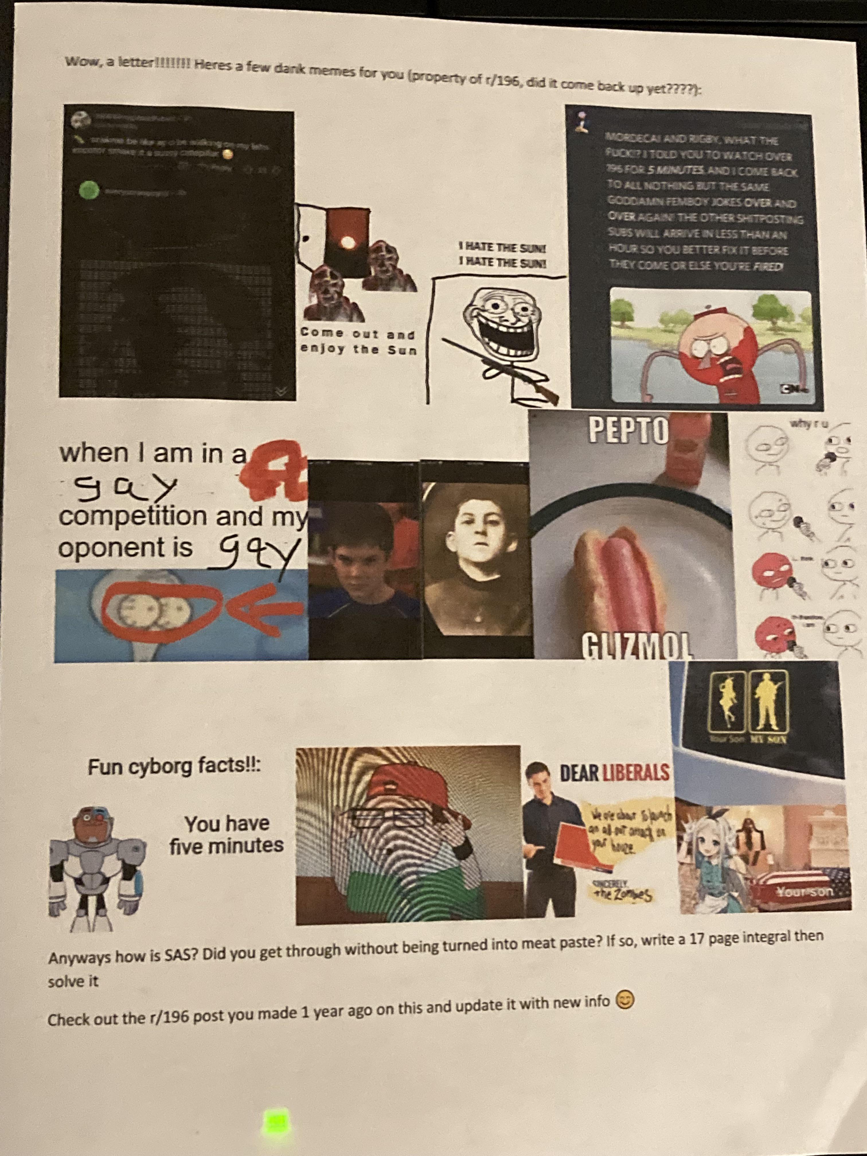 I was told to write a letter to future me… future memes rule | Scrolller