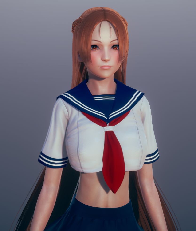 I was unhappy about my first Asuna so i recreate her face. Cards on my profile! | Scrolller