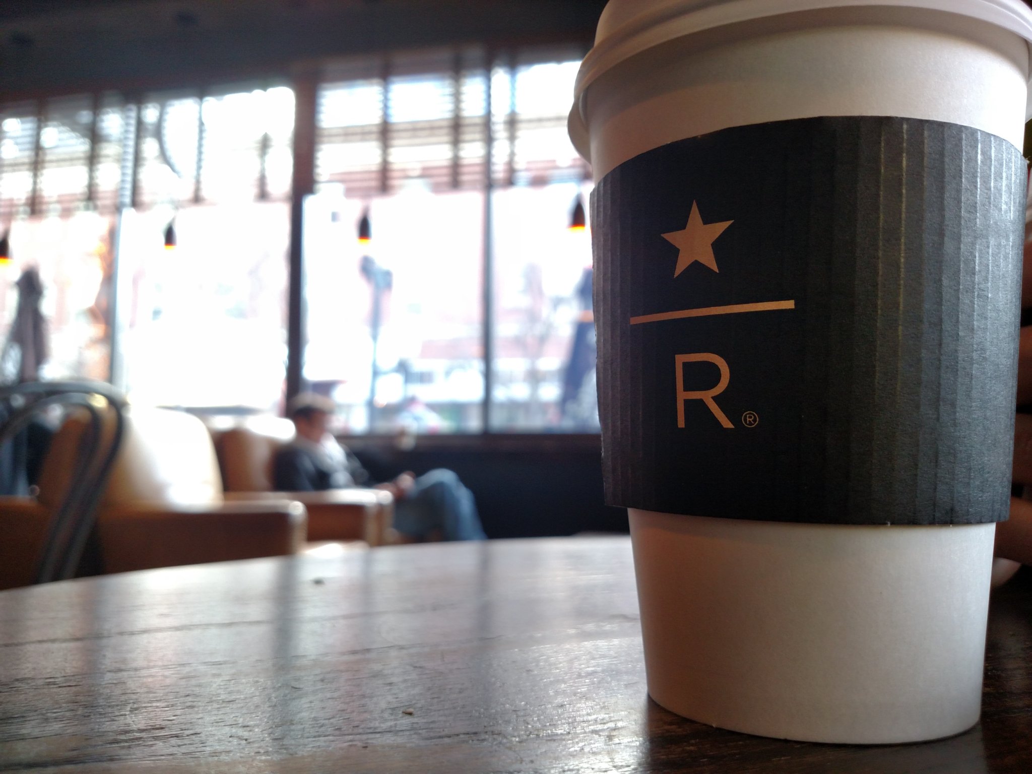 I went to the original Starbucks. | Scrolller