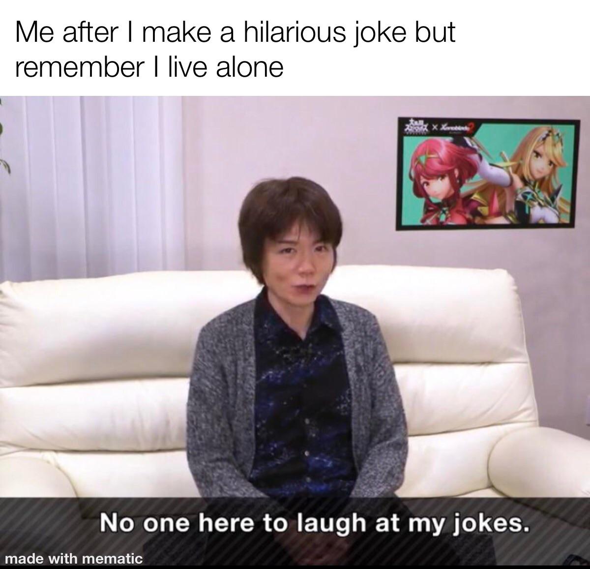 I wish someone would laugh | Scrolller