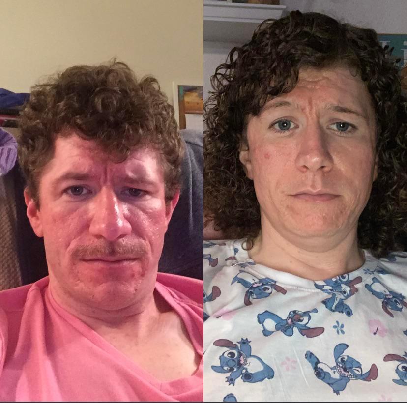 I year HRT difference, did I really change that much? | Scrolller