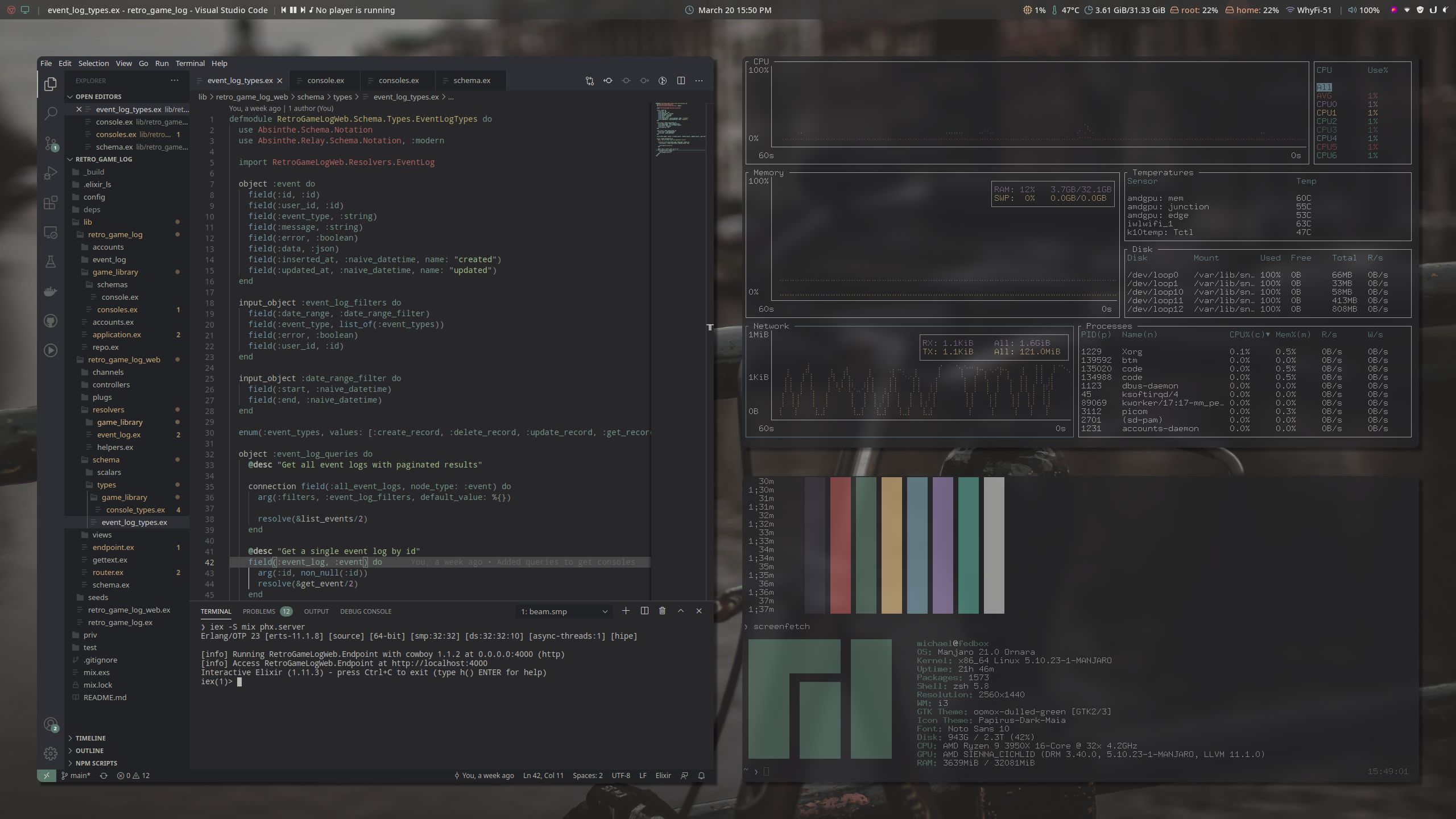 [i3-gaps] Clean and Green | Scrolller