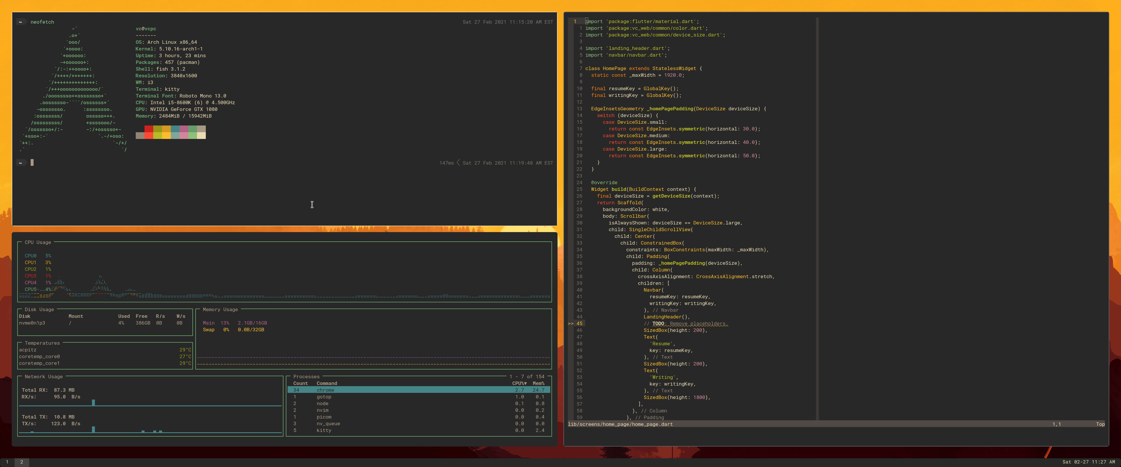 [i3-gaps] Simple and Gruv-y | Scrolller