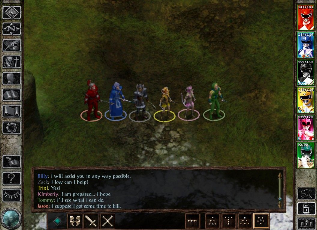 Icewind Dale, Angel Grove... Same difference. It's morphin' time! | Scrolller