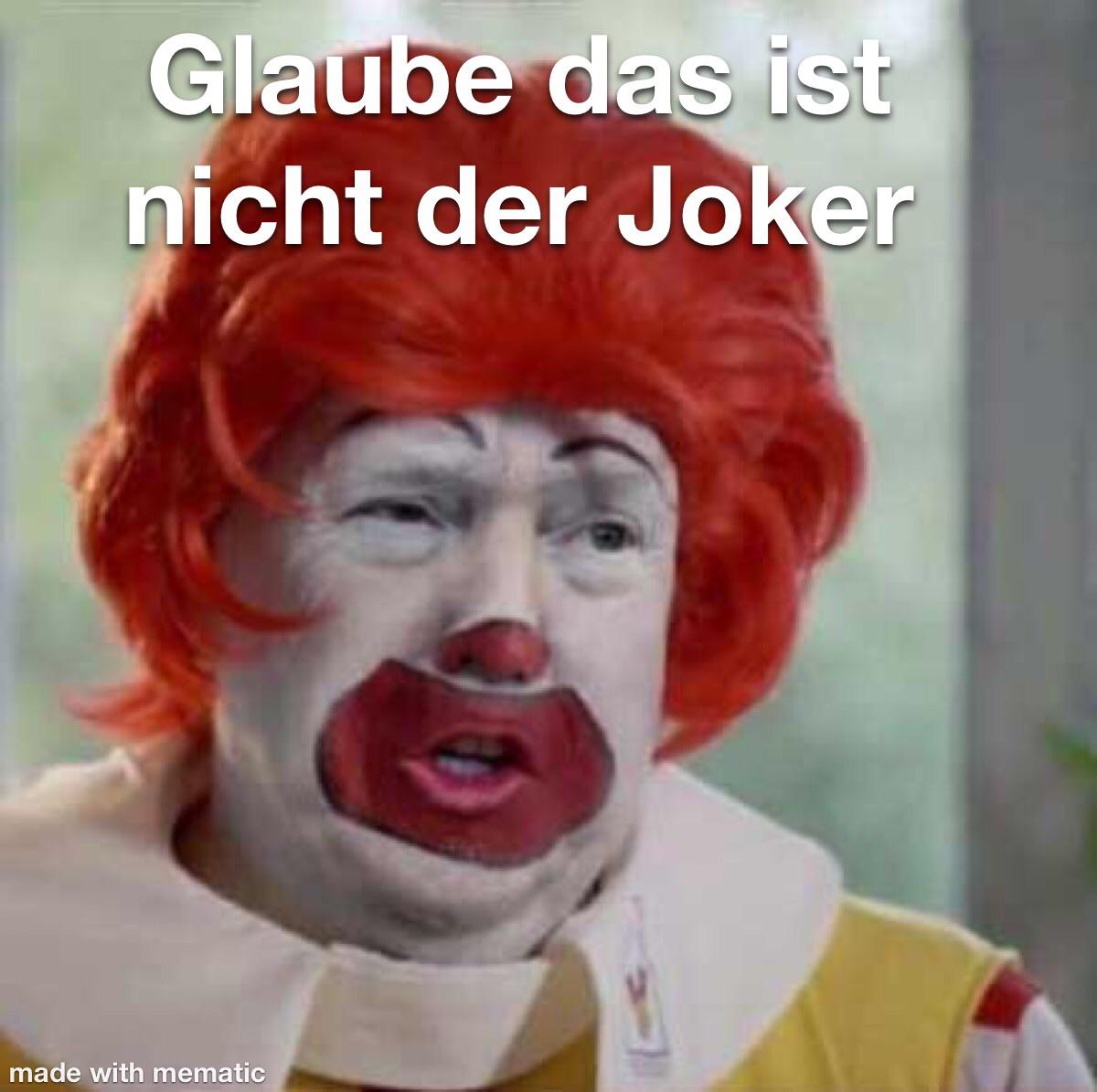 Ich glaube das ist nicht Ronald mc donald | Scrolller