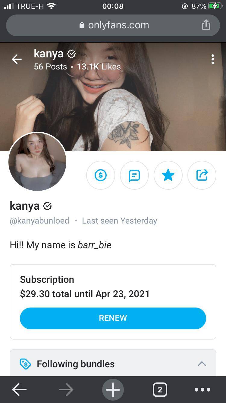🔥เปิดหาร ID onlyfans น้องบี Kanya โปร แถม น้องโรส Rwss ให้อีกน้อง โรสมีงานทิปรวมให้เลย สนใจ DM ...