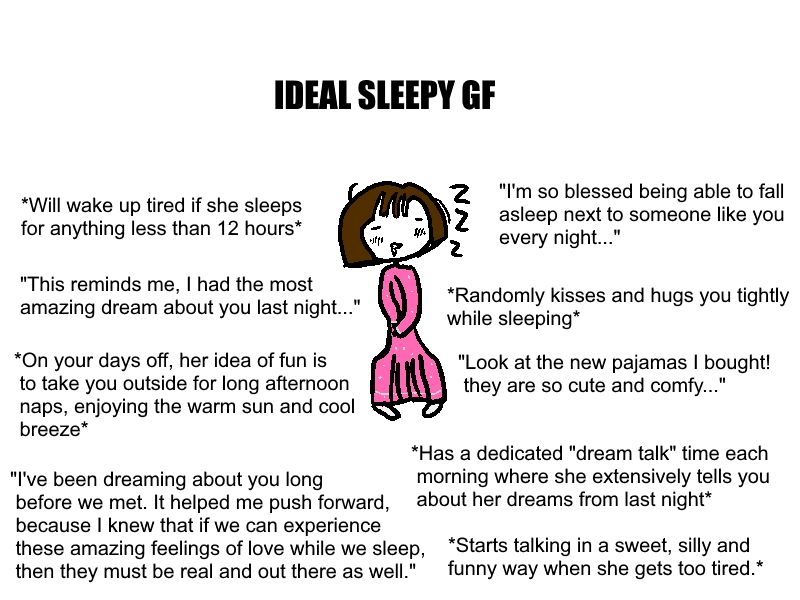 Ideal Sleepy GF | Scrolller