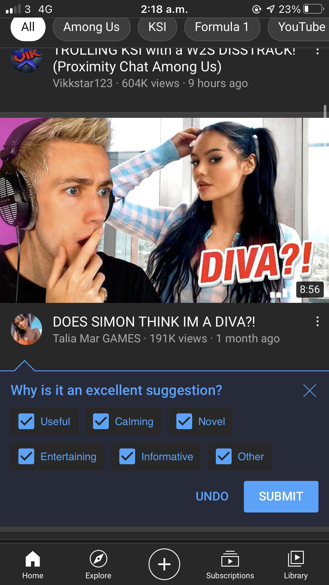 If anyone sees this, please press all of them. It helps creators out so much (: | Scrolller