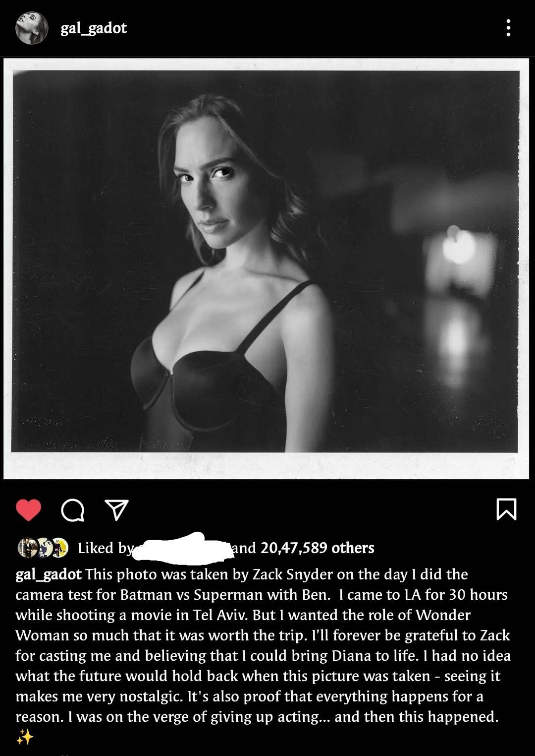 If not for Zack Snyder, Gal Gadot would have probably quit acting. | Scrolller