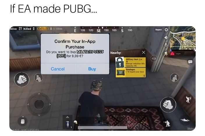 If PUBG was made by EA.. | Scrolller