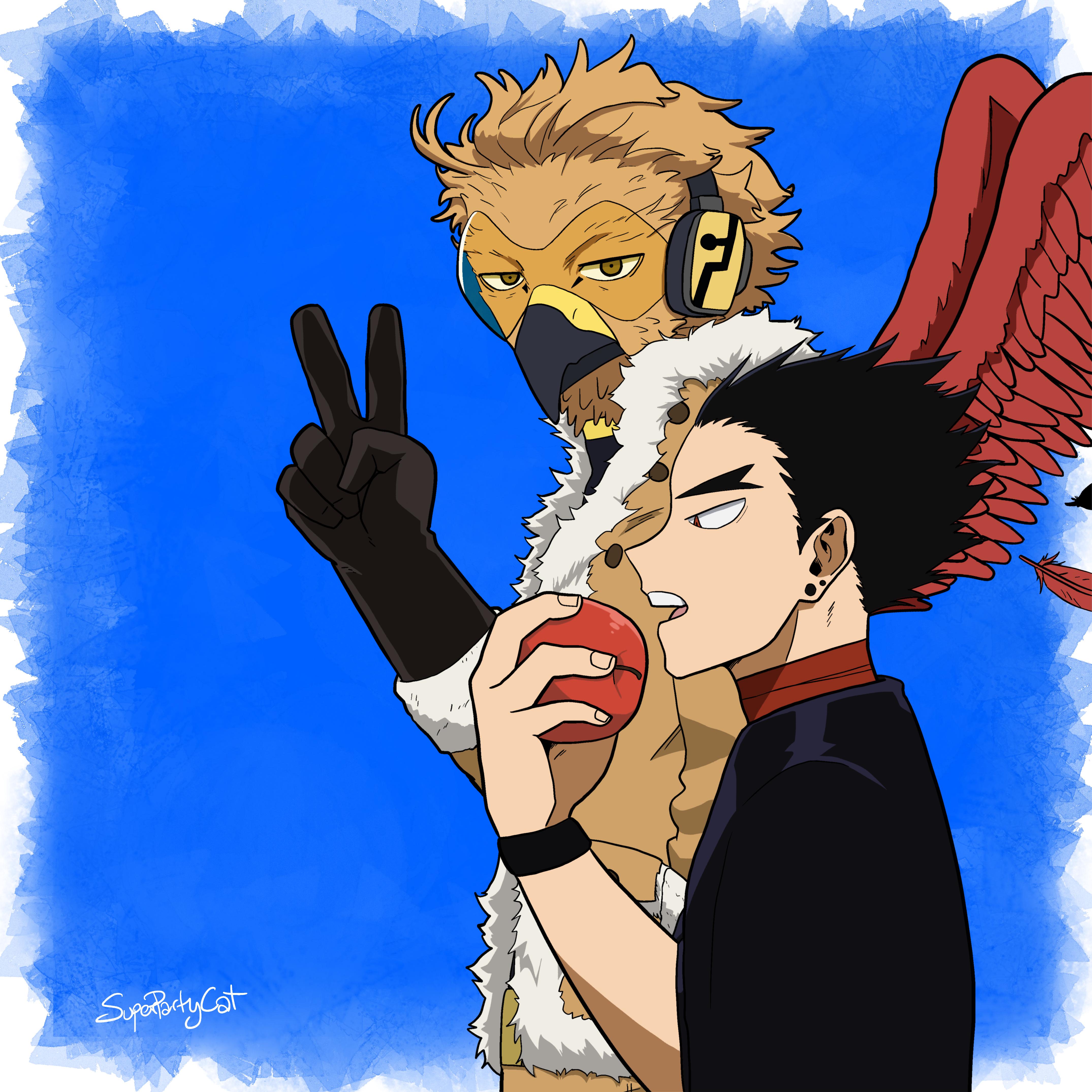 If things were different... Tokoyami & Hawks | Scrolller