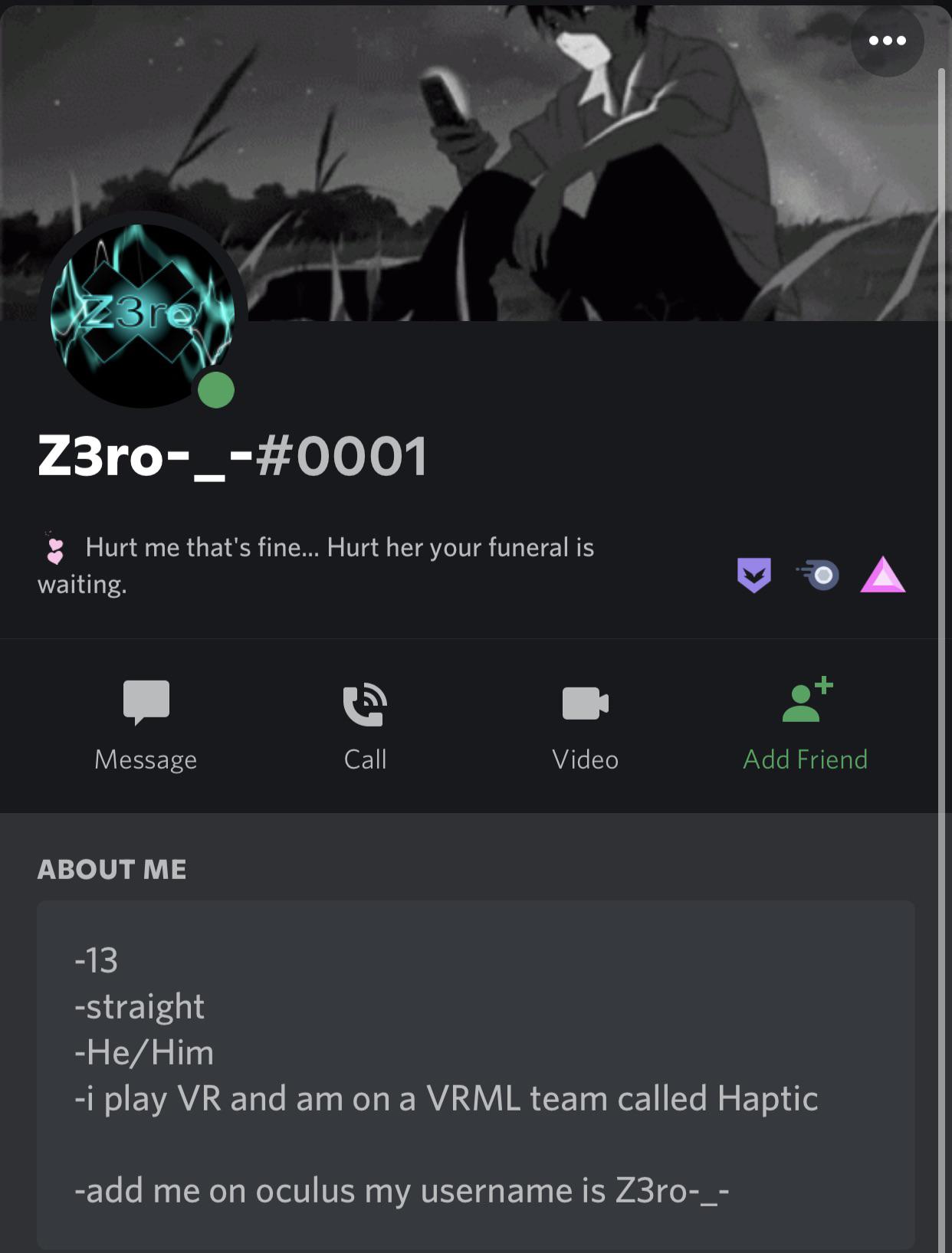 If this subreddit had a discord profile | Scrolller