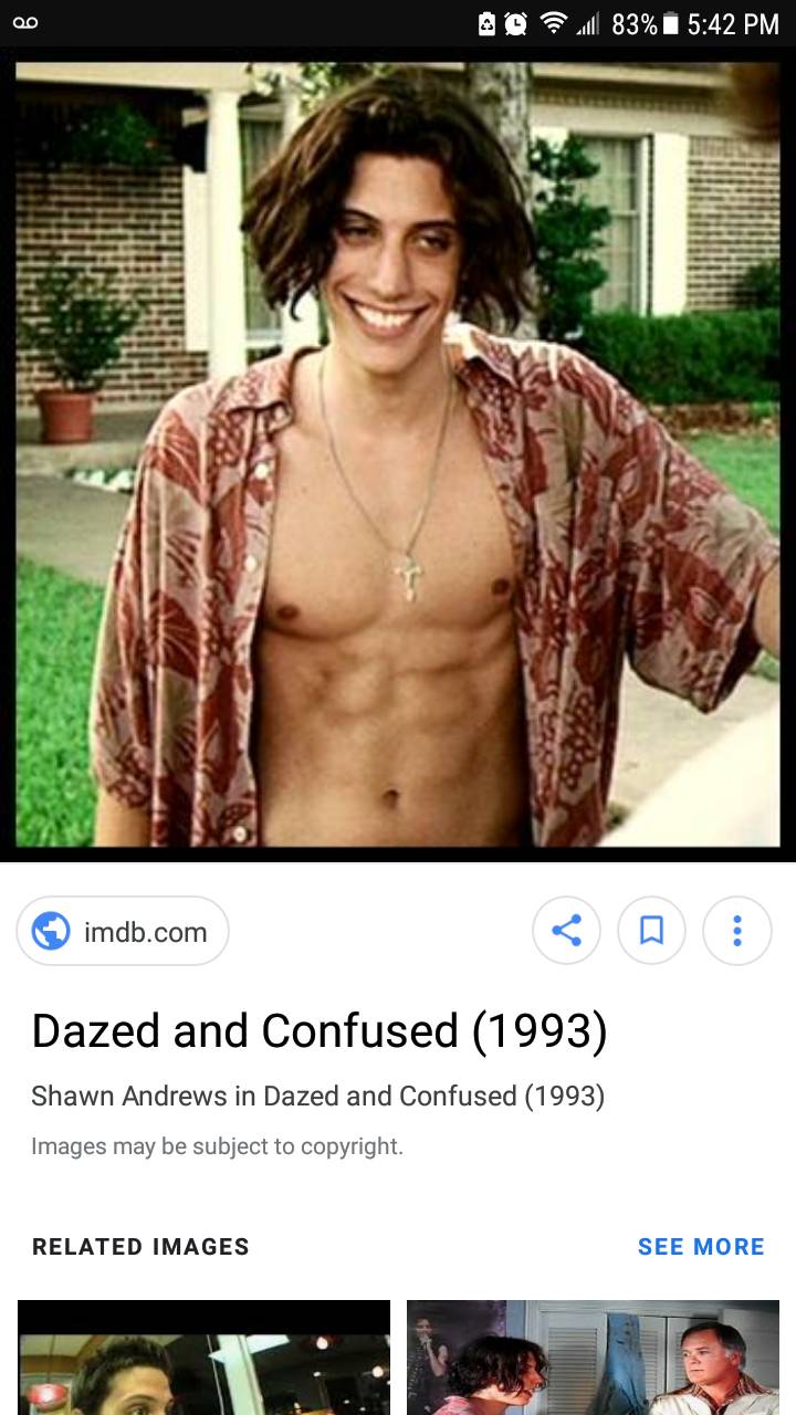 If we're talking about dazed and confused, this guy takes the category. | Scrolller